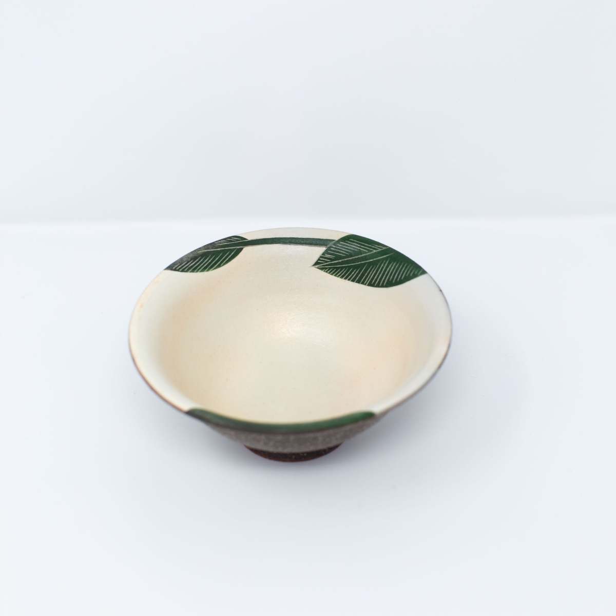 Otani Pottery Studio Banana Leaf Rice Bowl by Momoko Otani | Garmentory