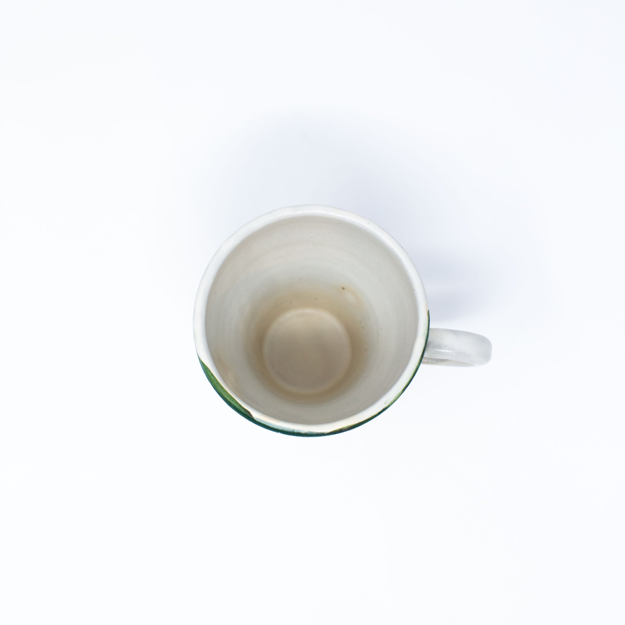 Otani Pottery Studio Painted Lotus Leaf Mug with Handle - Prints ...