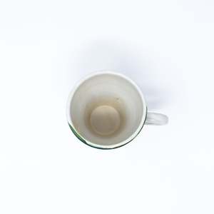 Otani Pottery Studio Painted Lotus Leaf Mug with Handle - Prints ...