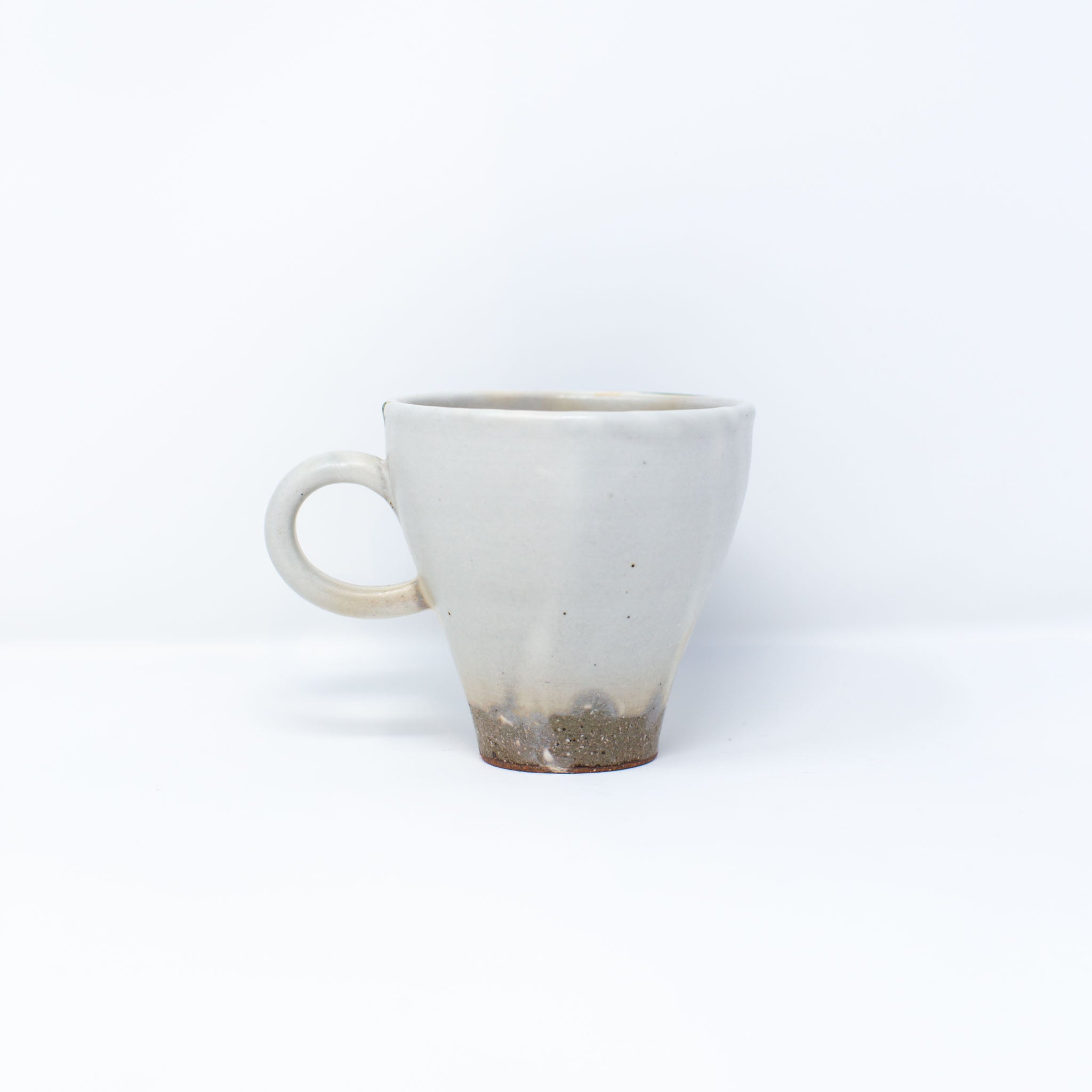 Otani Pottery Studio Painted Lotus Leaf Mug with Handle - Prints ...