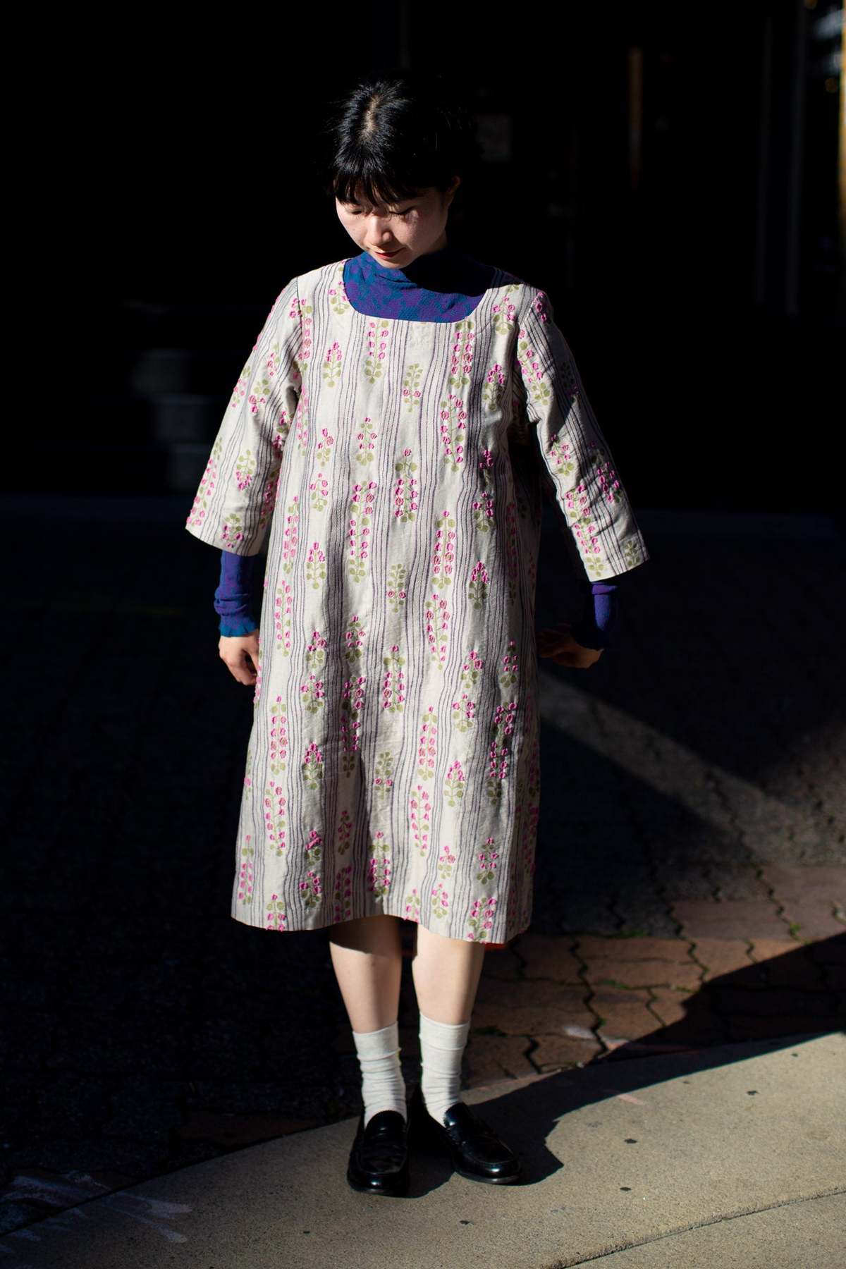 M.& Kyoko Woven Dress - Beige | Garmentory