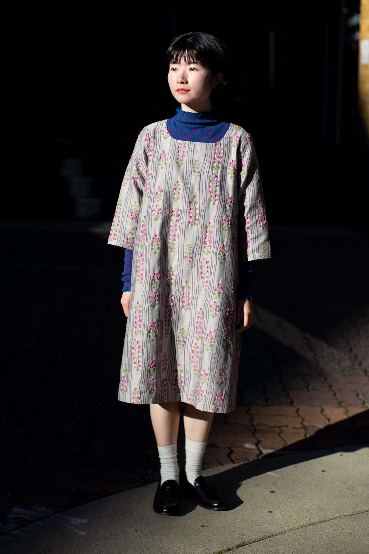 M.& Kyoko Woven Dress - Beige | Garmentory