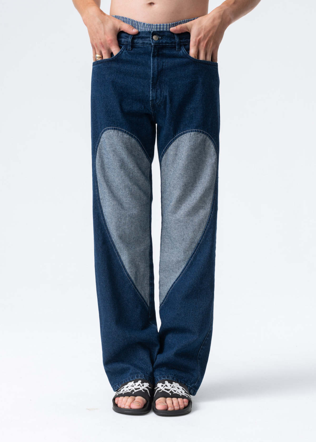 Carne Bollente Lovepants denim - blue | Garmentory