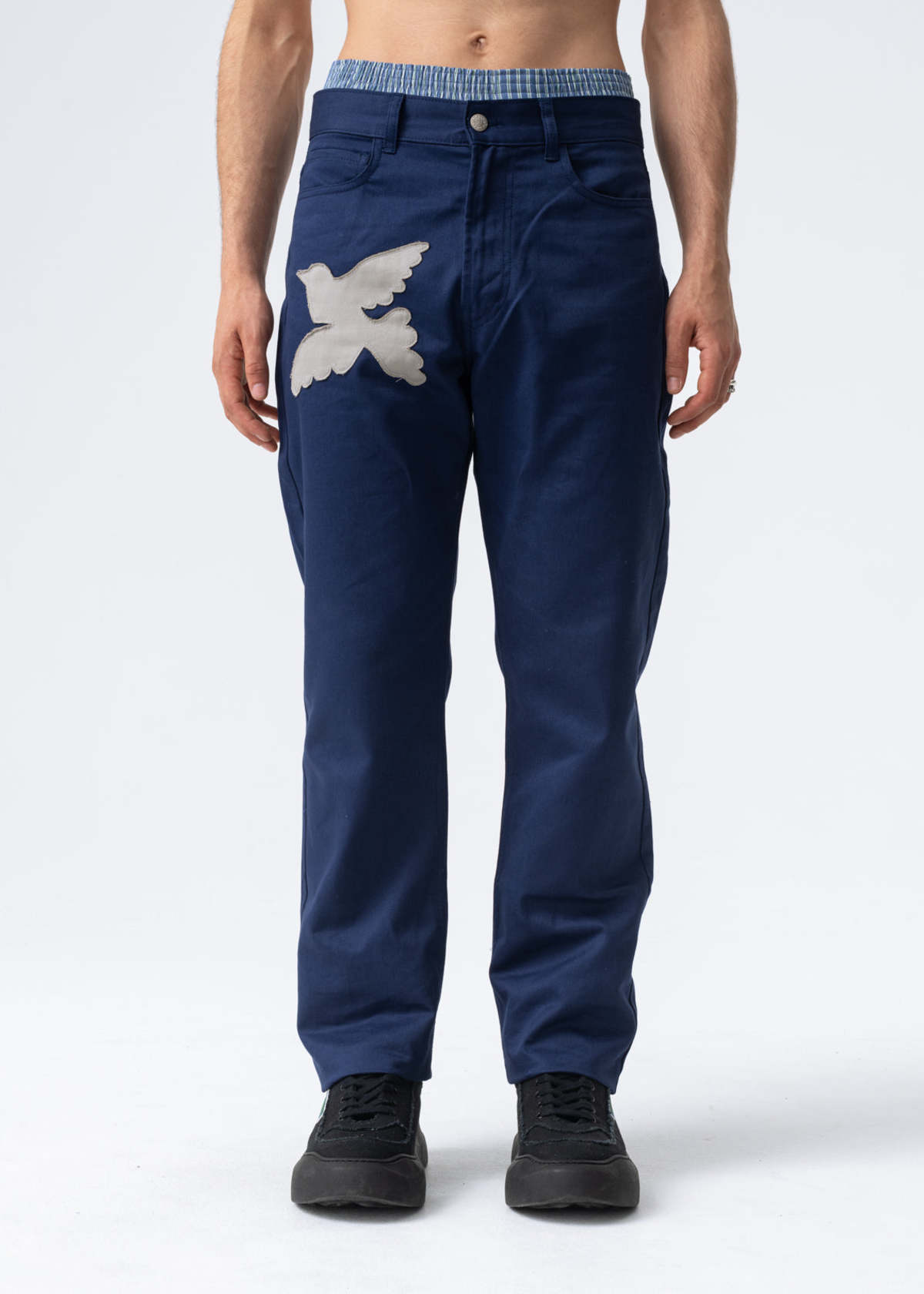 Carne Bollente Only Love Pants - Blue | Garmentory