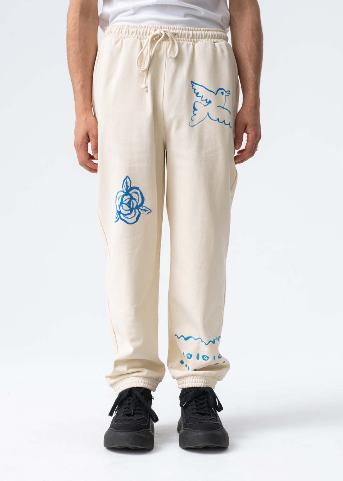 Carne Bollente Romancing The Bone Sweatpants - Bone | Garmentory
