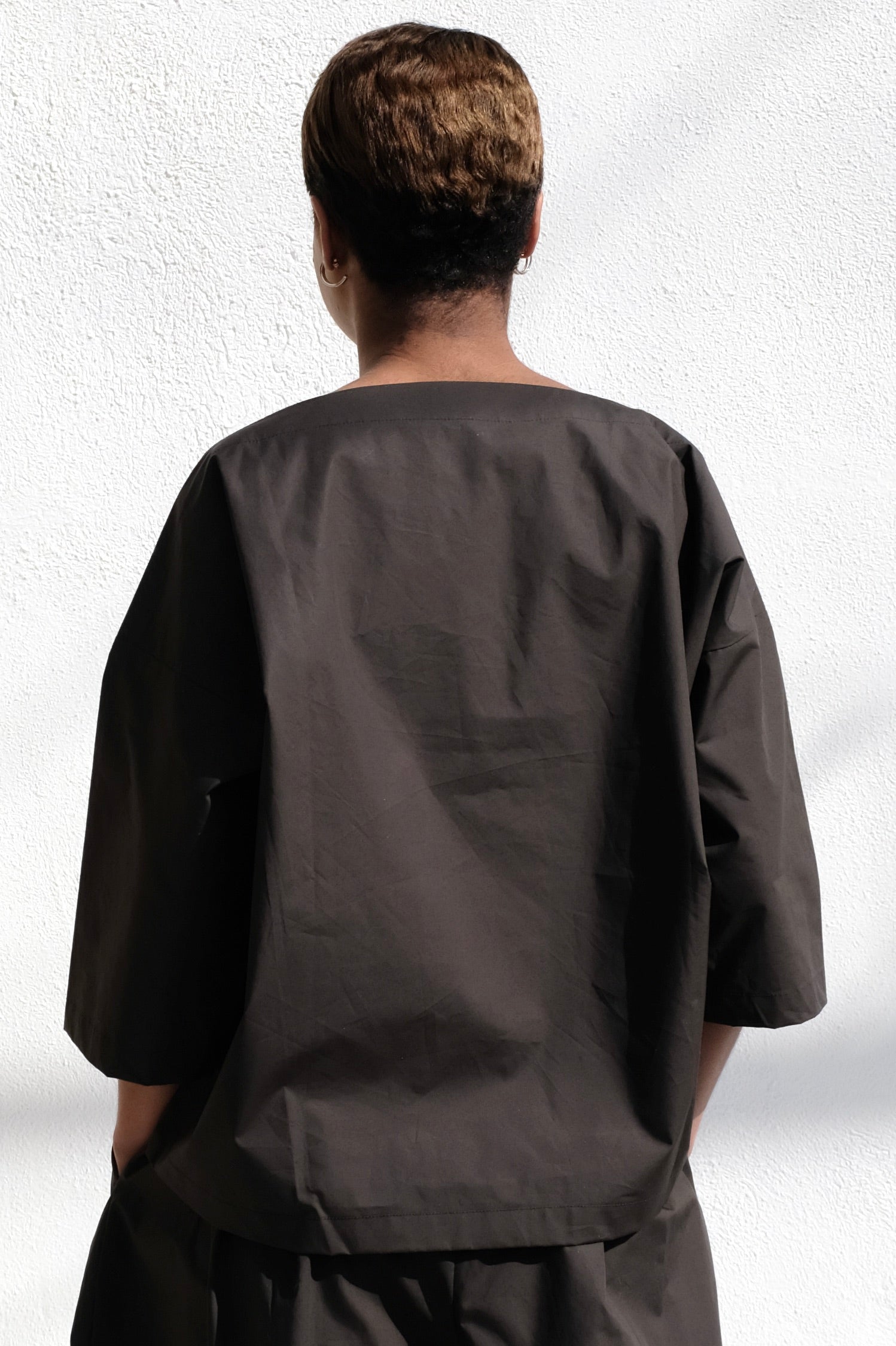 Black Crane Boat Neck - Shadow | Garmentory