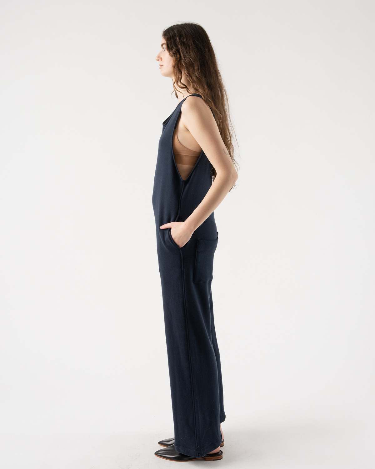 Cog The Big Smoke Gretel Overalls in Navy | Garmentory