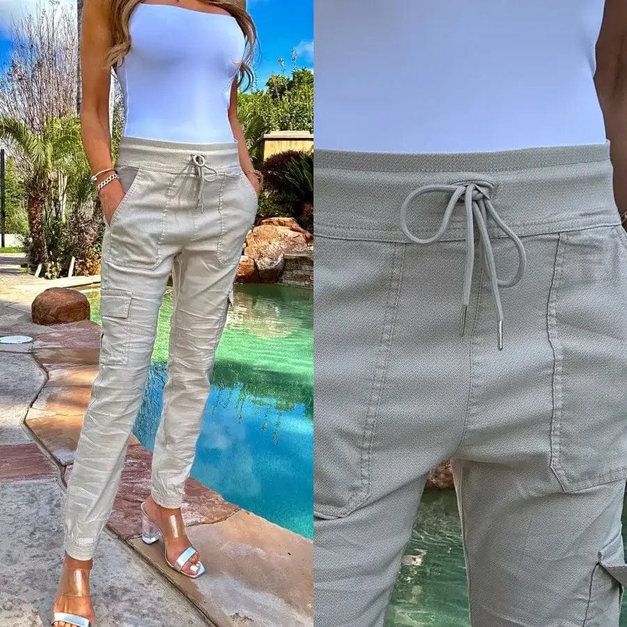 Bevy Flog Gaya Cargo Pants - Light Beige | Garmentory