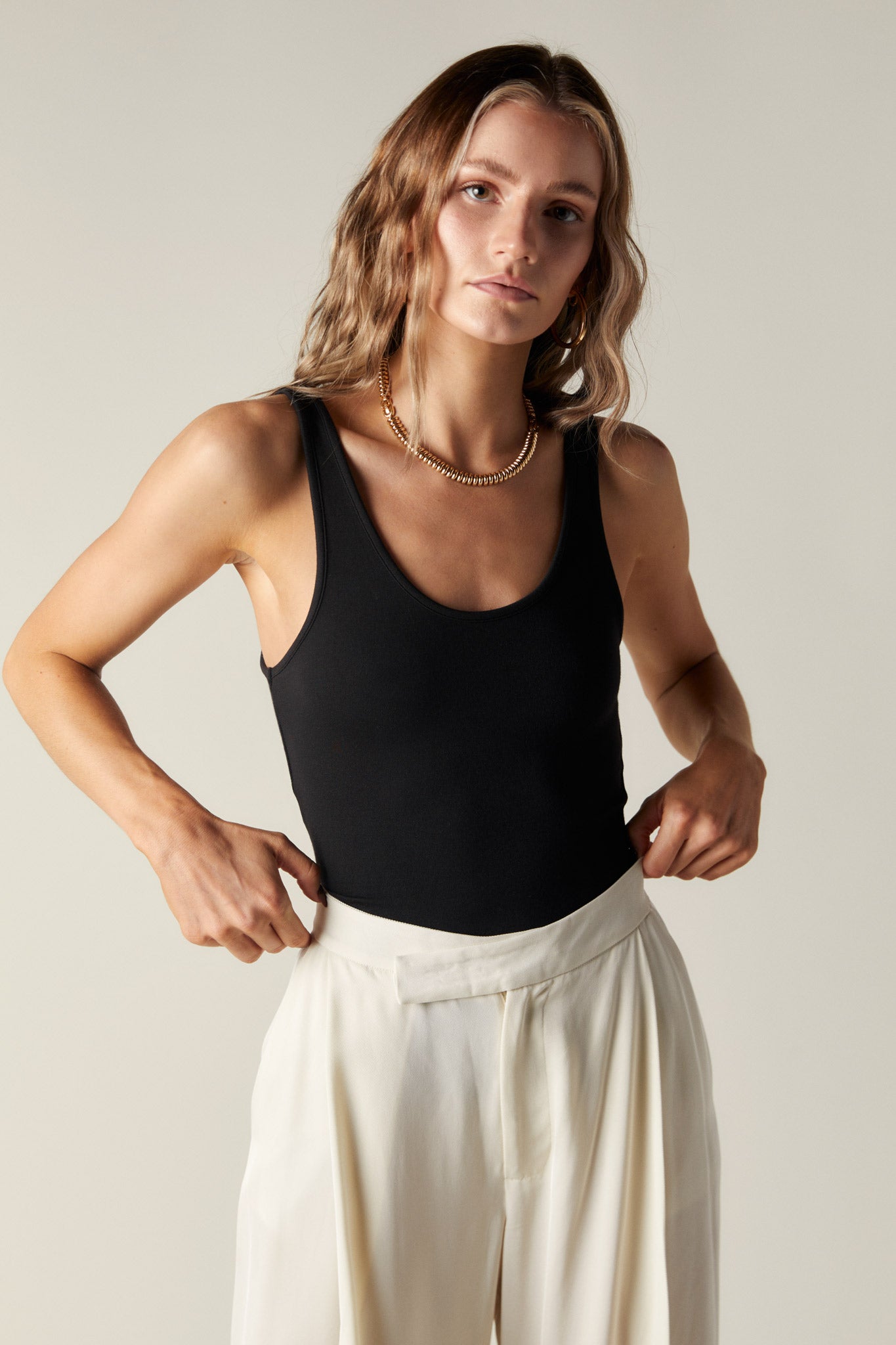 The Range No Bra Club Tank - Black | Garmentory
