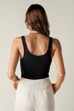 The Range No Bra Club Tank - Black | Garmentory