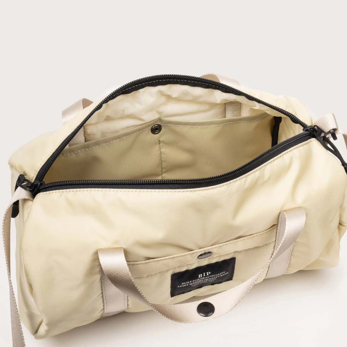 Bags in Progress Small Duffle Bag - Padded Light Beige | Garmentory
