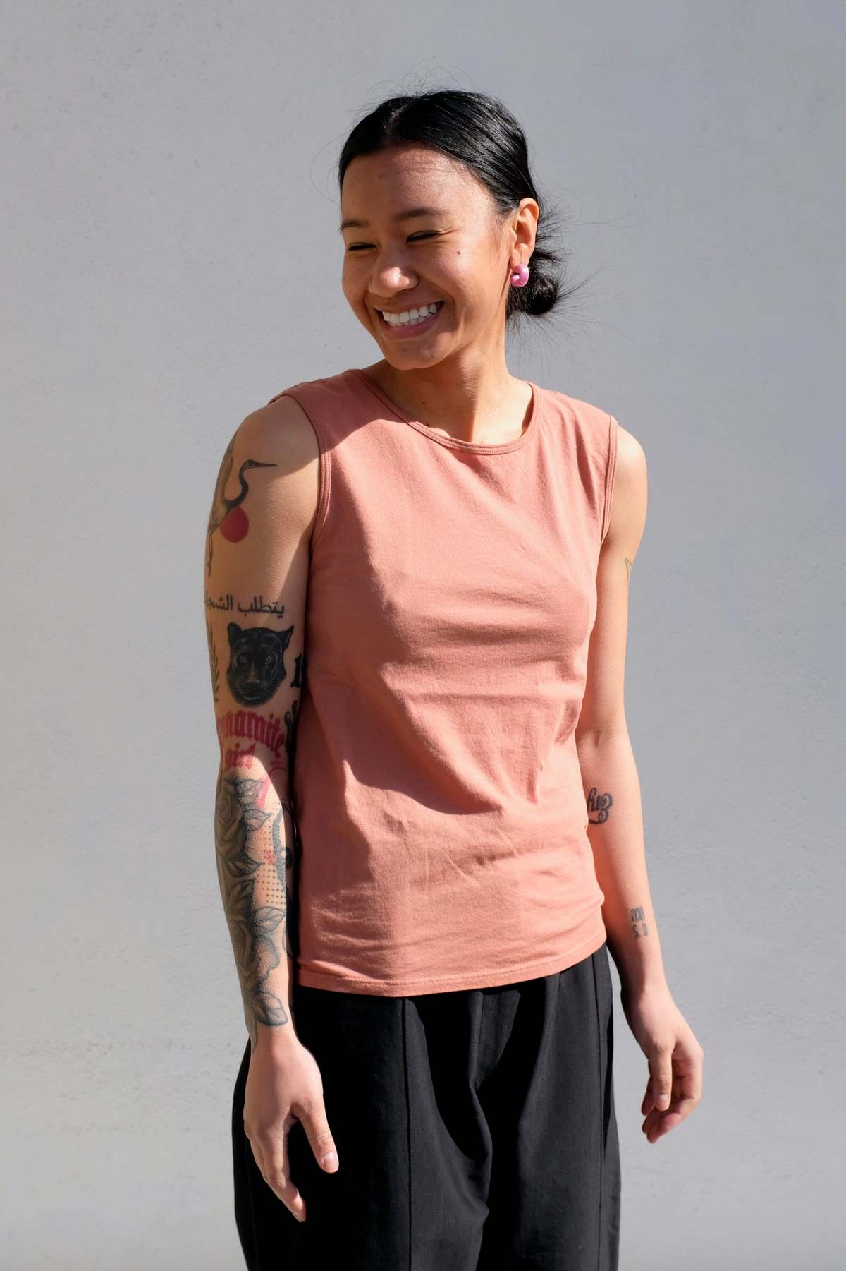 B Sides Column Tank - Umber | Garmentory