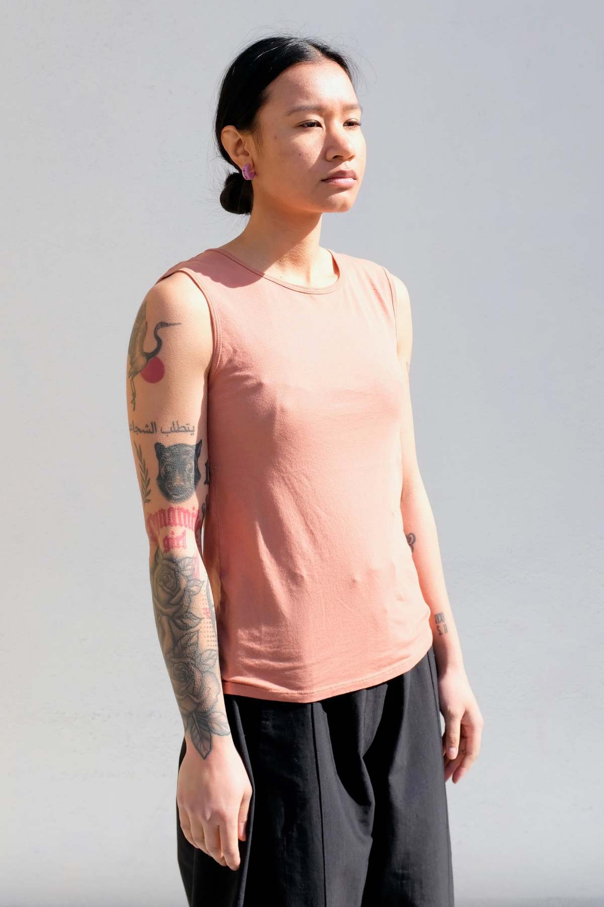 B Sides Column Tank - Umber | Garmentory