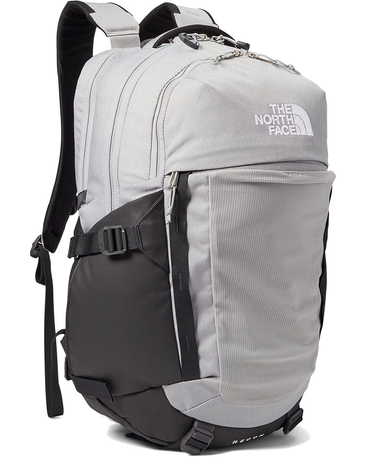 The North Face Recon Backpack - Meld Grey Dark Heather/TNF Black ...