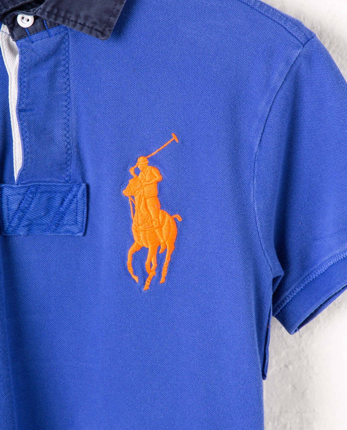 Vintage Polo Ralph Lauren Big Pony Rugby - Blue | Garmentory