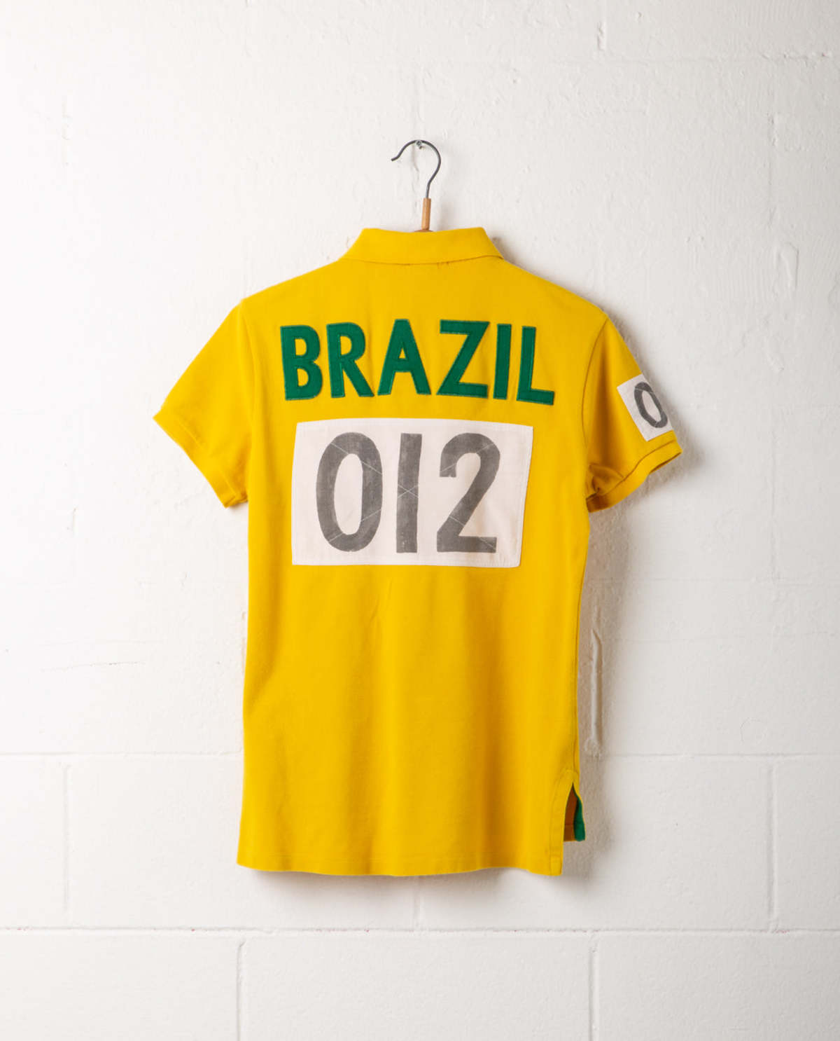Vintage Polo Ralph Lauren Brazil 1934 World Championships Polo - Yellow ...