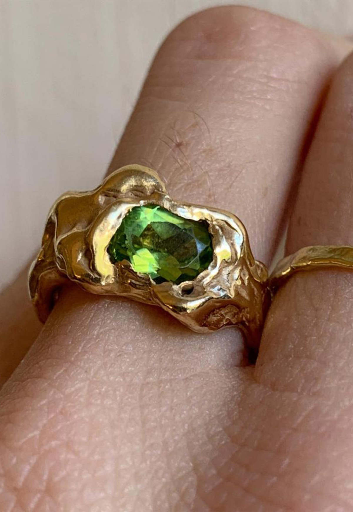 Simuero Ola Ring - Green | Garmentory