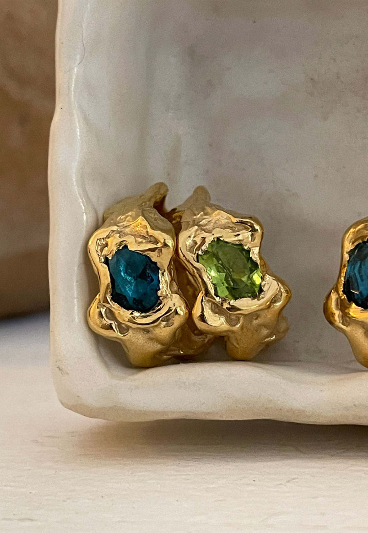 Simuero Ola Ring - Green | Garmentory