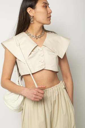 Modern Weaving Crossover Top | Garmentory