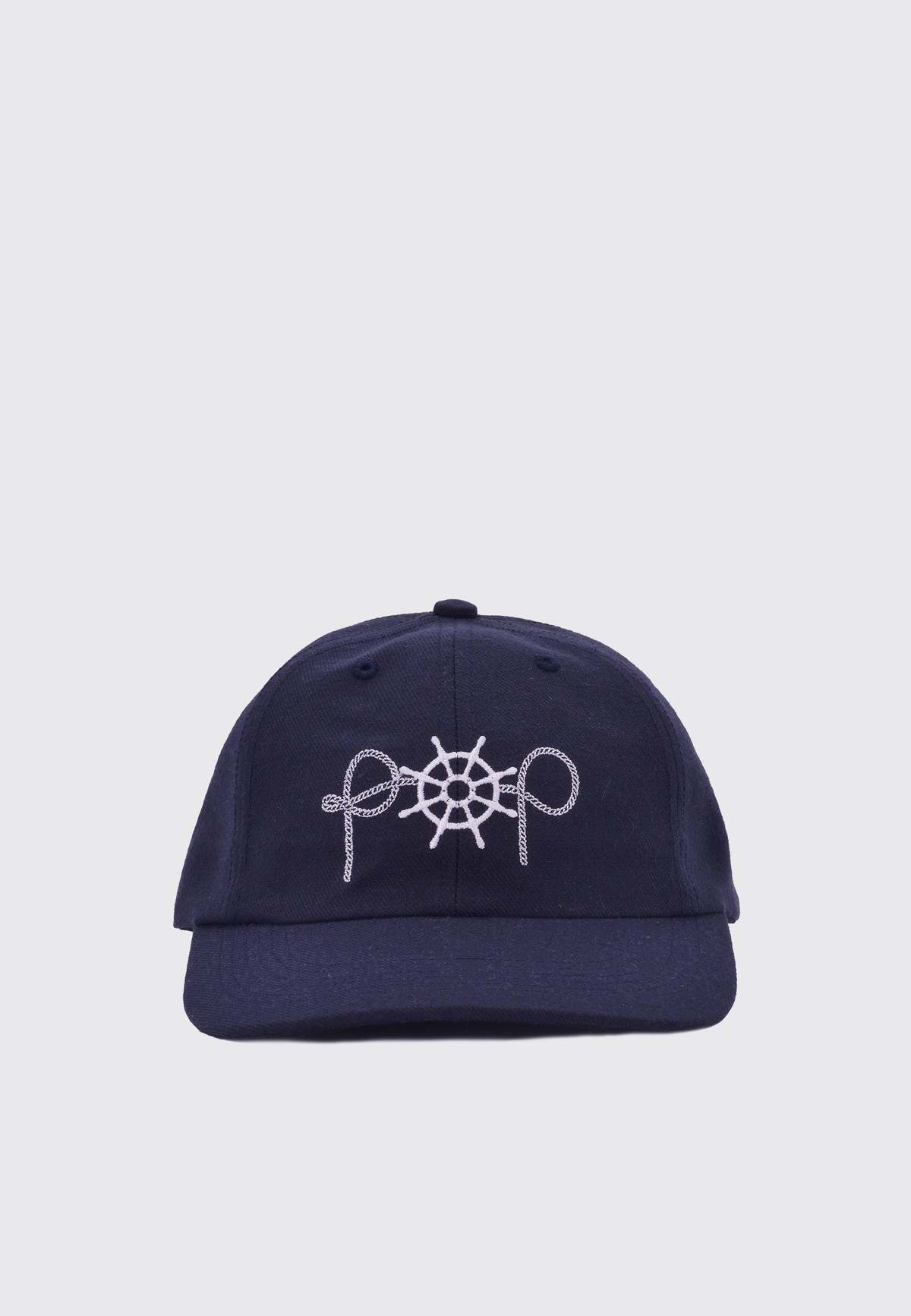 Pop Trading Company Captain Six Panel Hat - Navy | Garmentory