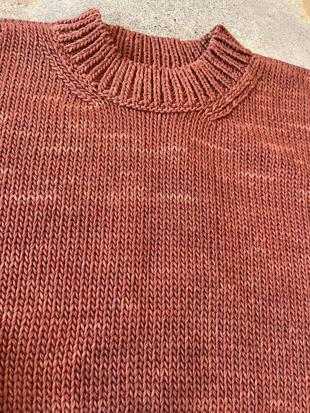 Misha & Puff Cotton Deck Sweater - Cedar | Garmentory