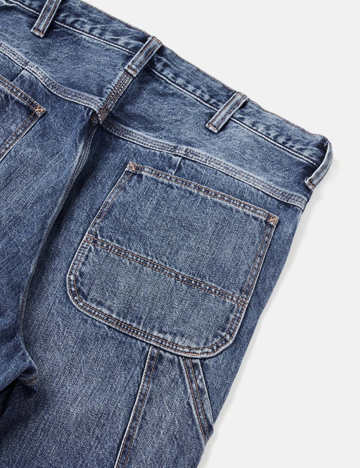 Beams Plus Painter Pants Denim - Used Blue | Garmentory