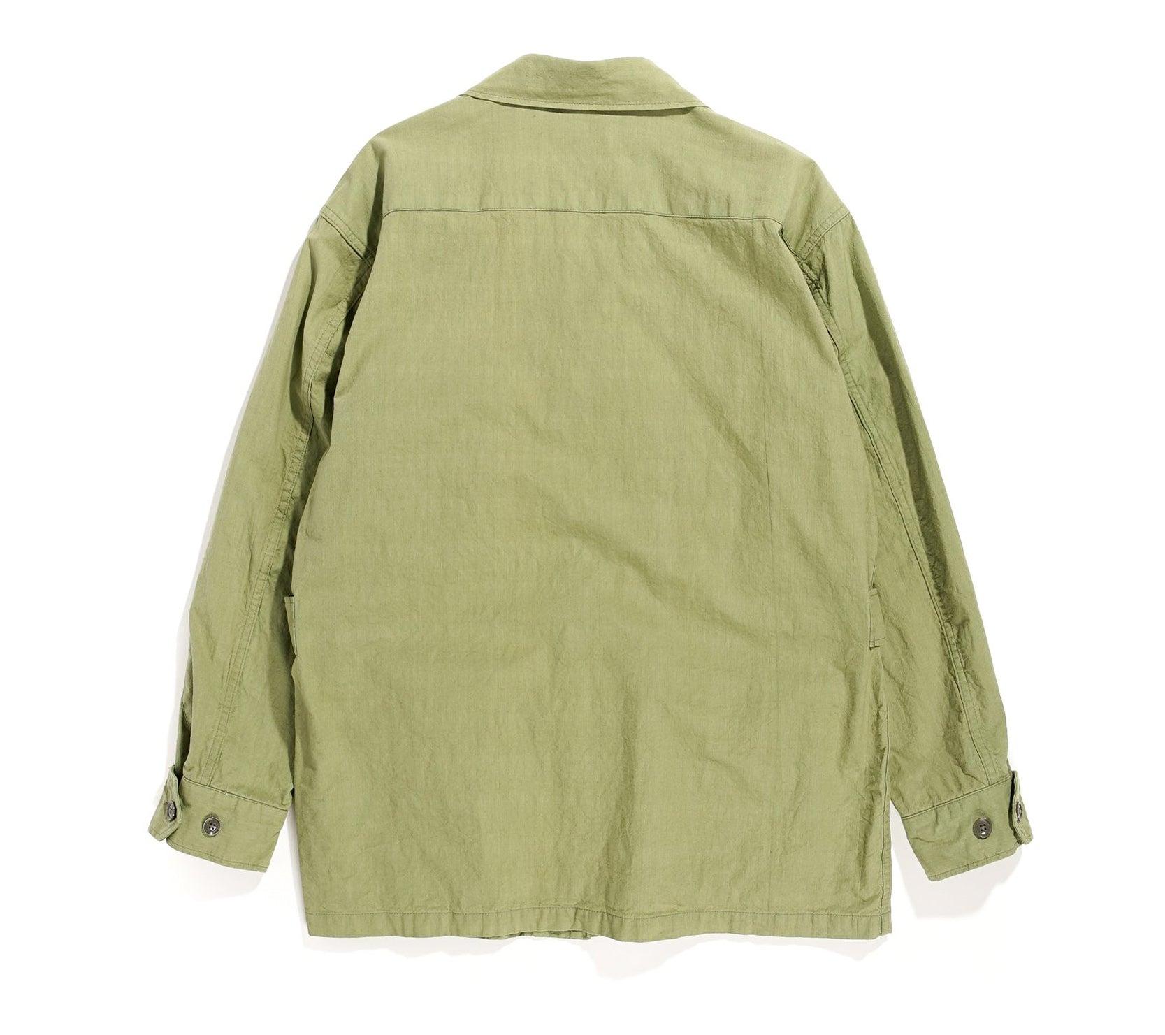 Engineered Garments Cotton Sheeting Jungle Fatigue Jacket - Olive ...