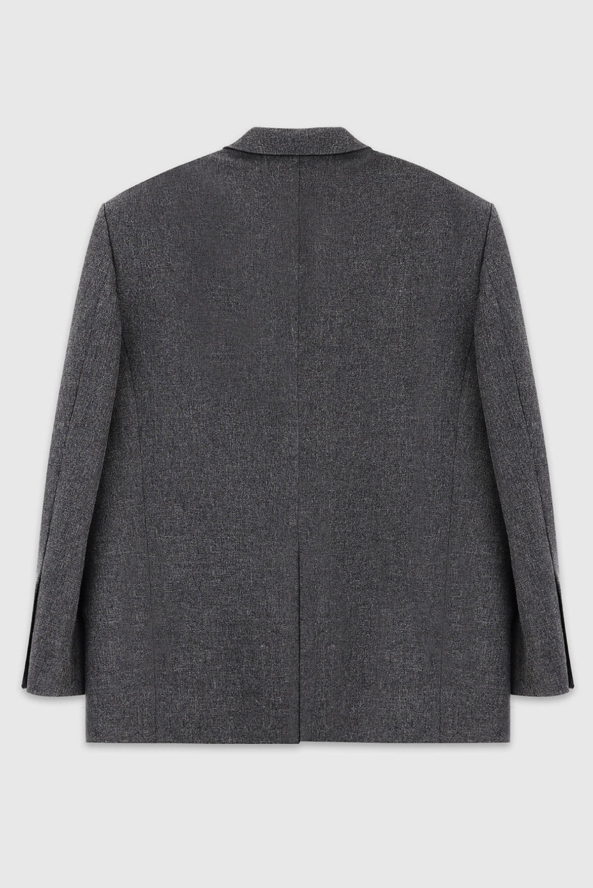 we11done Oversized Suit Logo Blazer - Charcoal | Garmentory