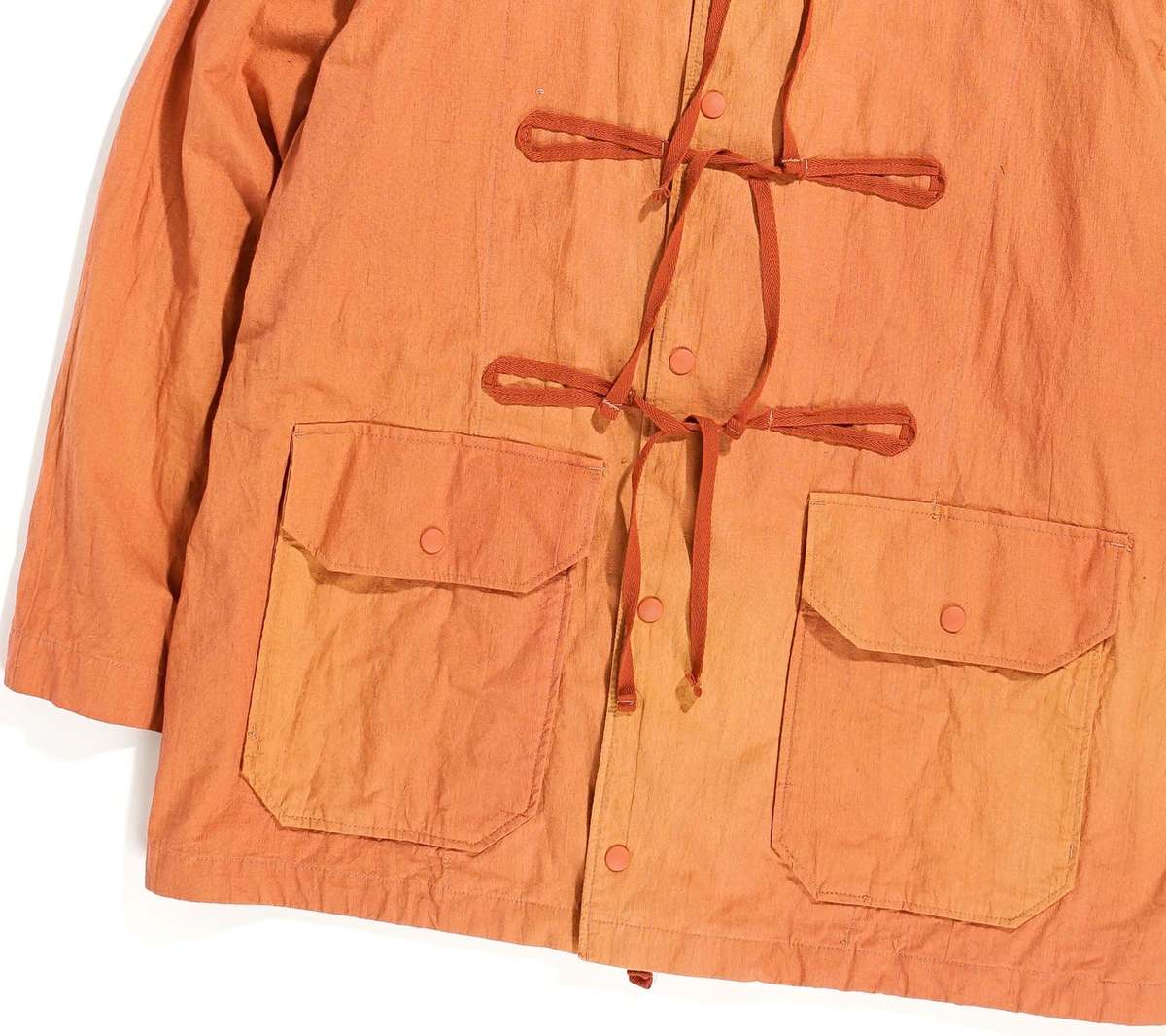 Engineered Garments Cotton Sheeting LT Parka - Rust | Garmentory