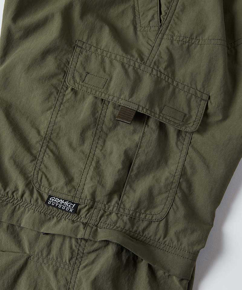 Gramicci Convertible Micro Ripstop Pant - Black | Garmentory