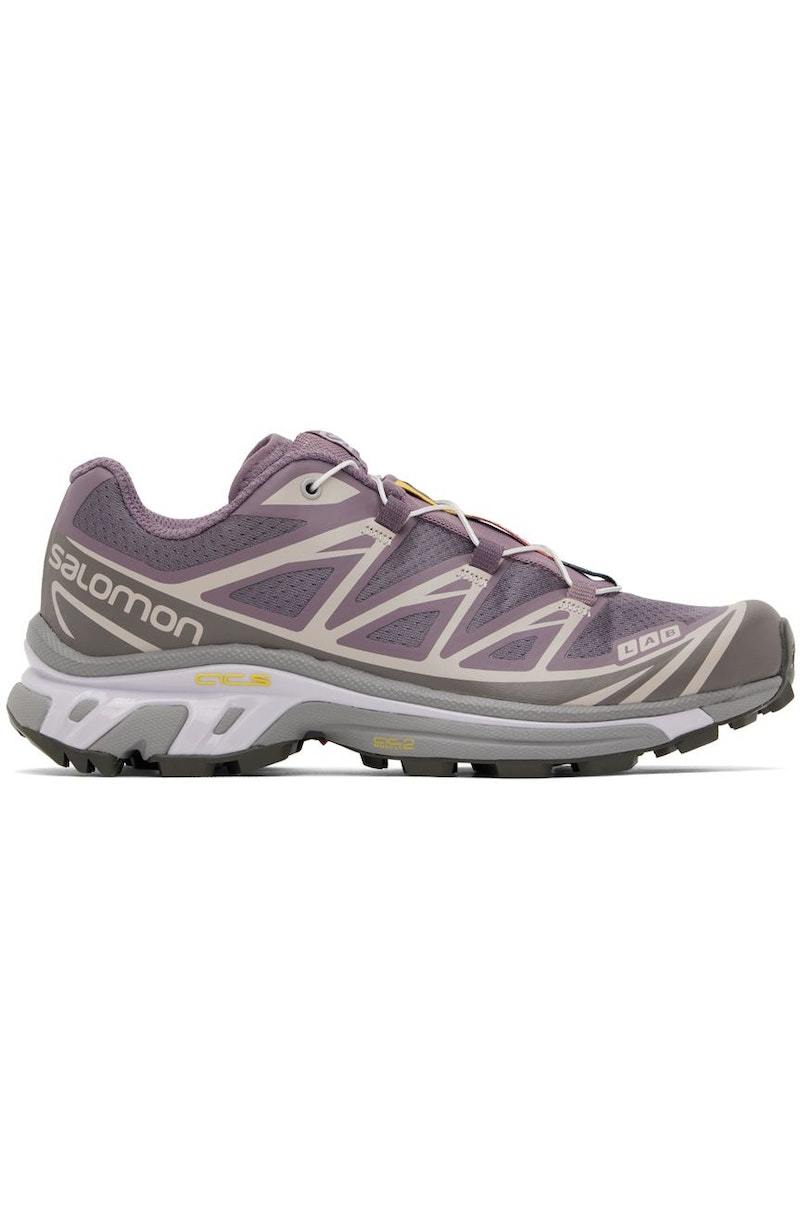 Salomon XT-6 Sneakers - Moonscape/Plum kitten/Gull | Garmentory