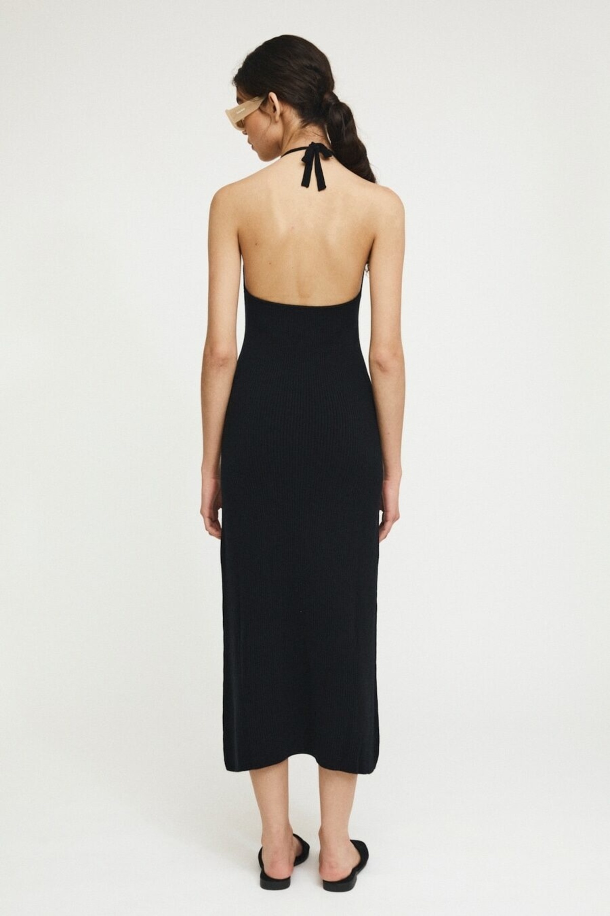 Rita Row Boyd Long Fitted Dress - Black | Garmentory