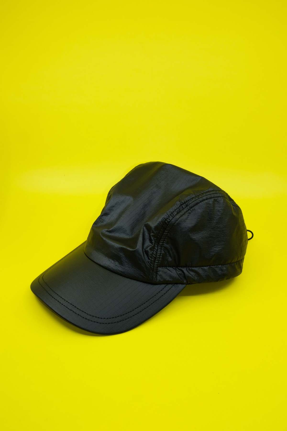 Our Legacy Tech Chintz Ripstop Sports Cap - Black | Garmentory