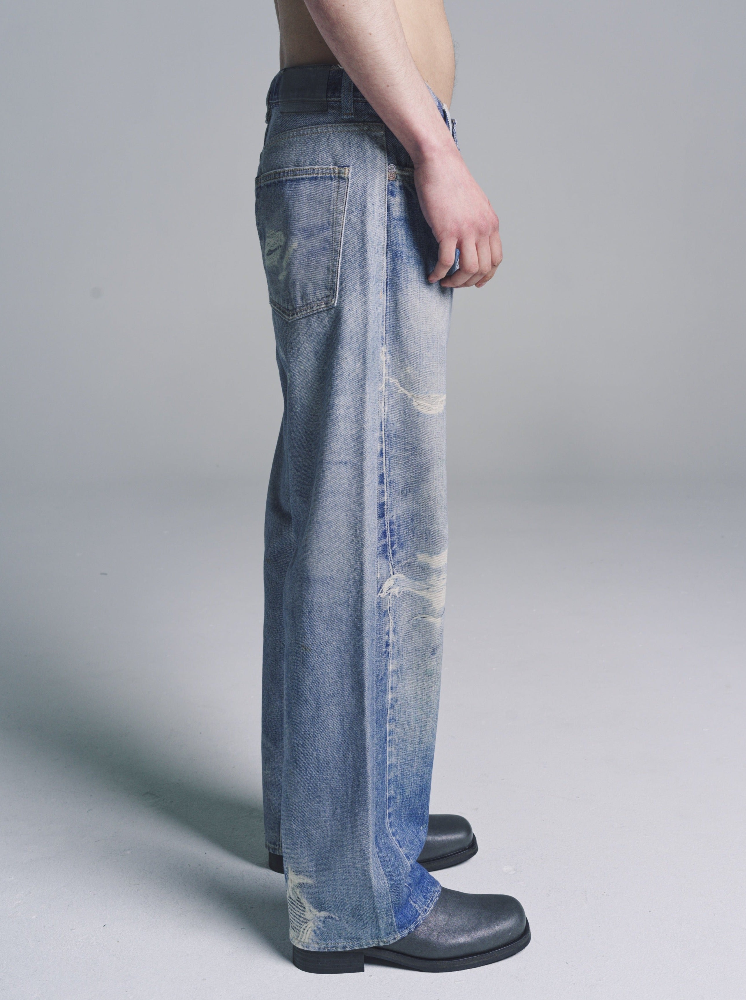 Our Legacy Third Cut - Digital Denim Print | Garmentory