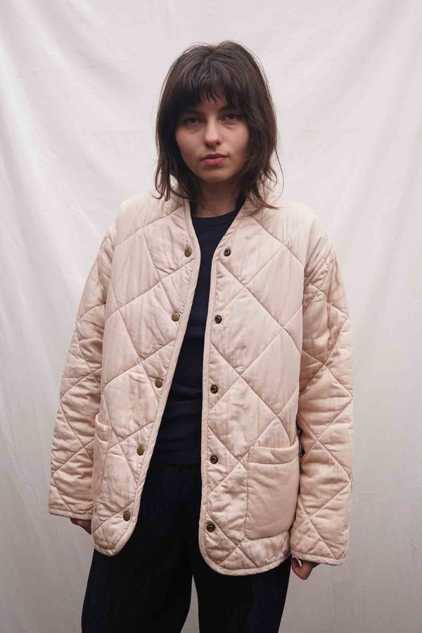 M.PATMOS Rosie Quilted Jacket - Neutral Pink | Garmentory