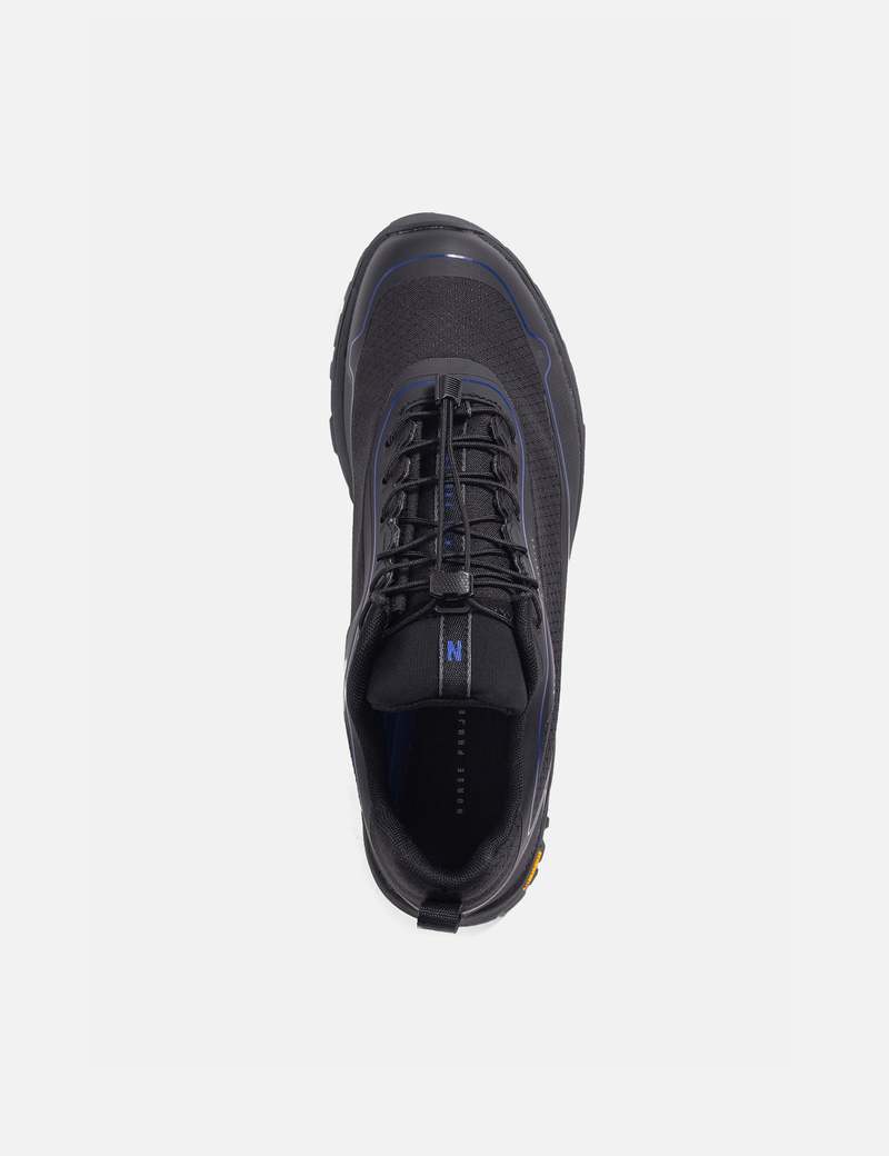 Norse Projects Arktsk Lace Up Runner Trainers V02 - Black | Garmentory