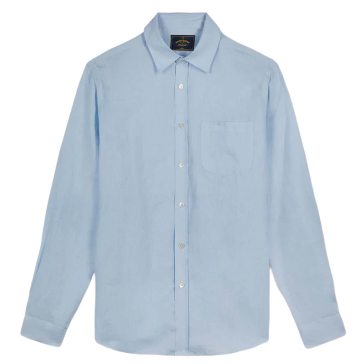 PORTUGUESE FLANNEL Linen top - Sky | Garmentory