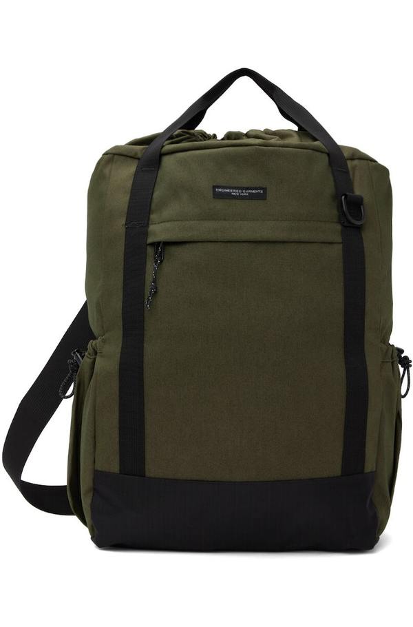 Engineered Garments UL 3 Way Backpack - Olive | Garmentory