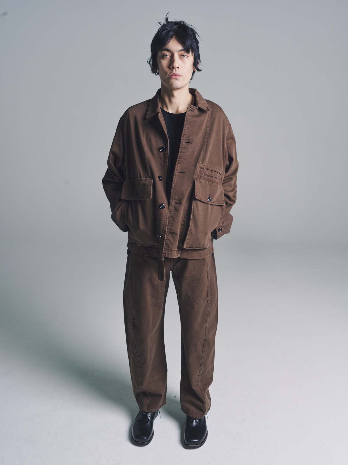 Lemaire Boxy Jacket - Dark Brown | Garmentory