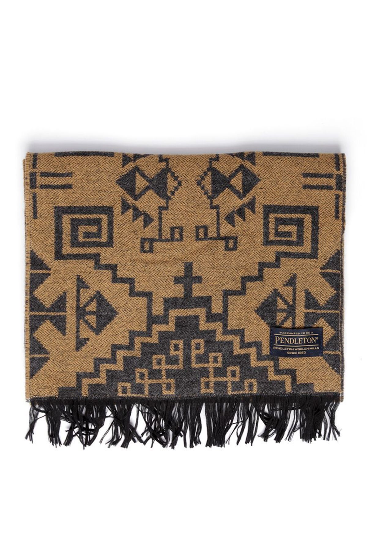 Pendleton Jacquard Scarf - Warrior Rock Tan | Garmentory