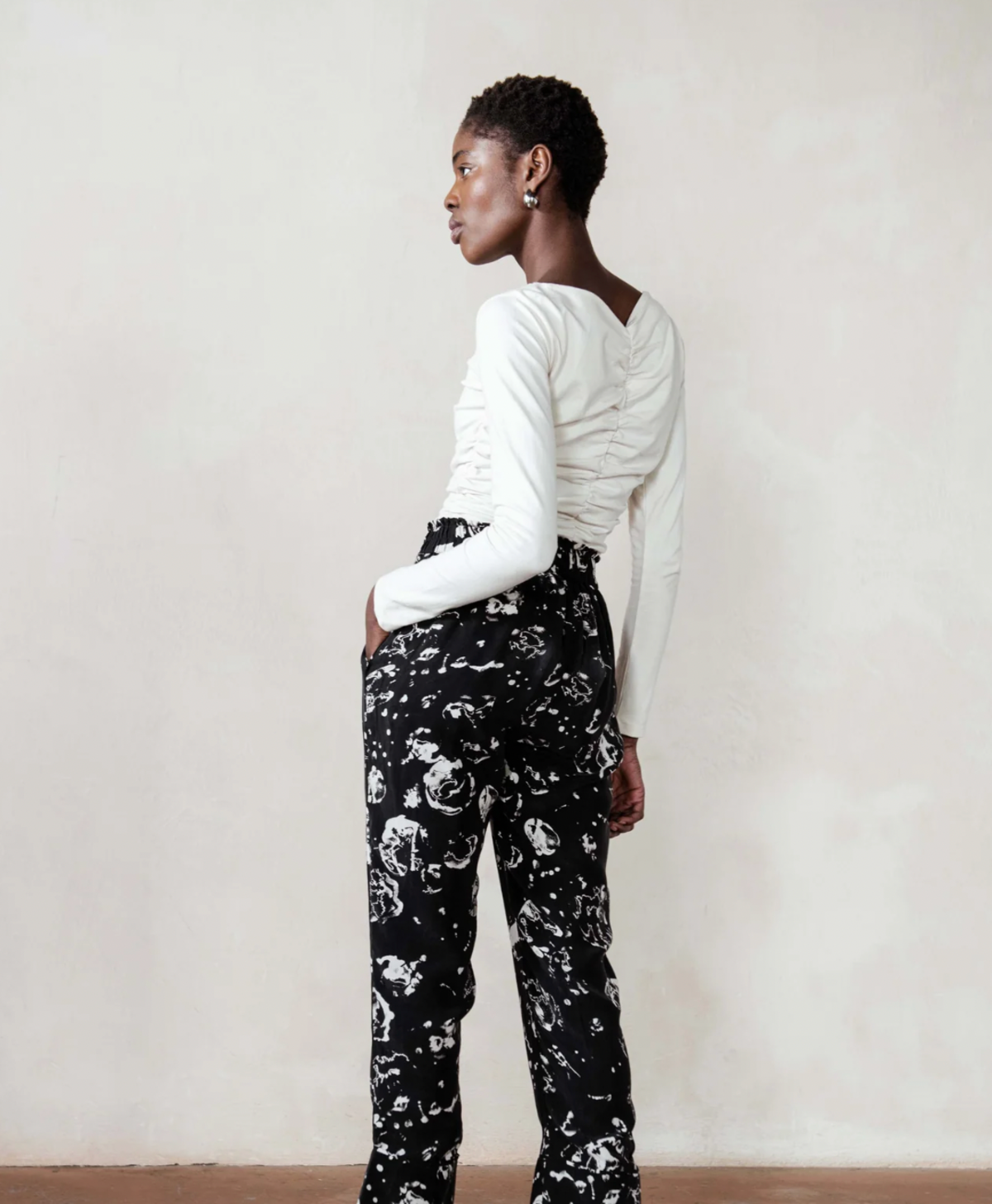 Maria Stanley Musa Top - Bone | Garmentory