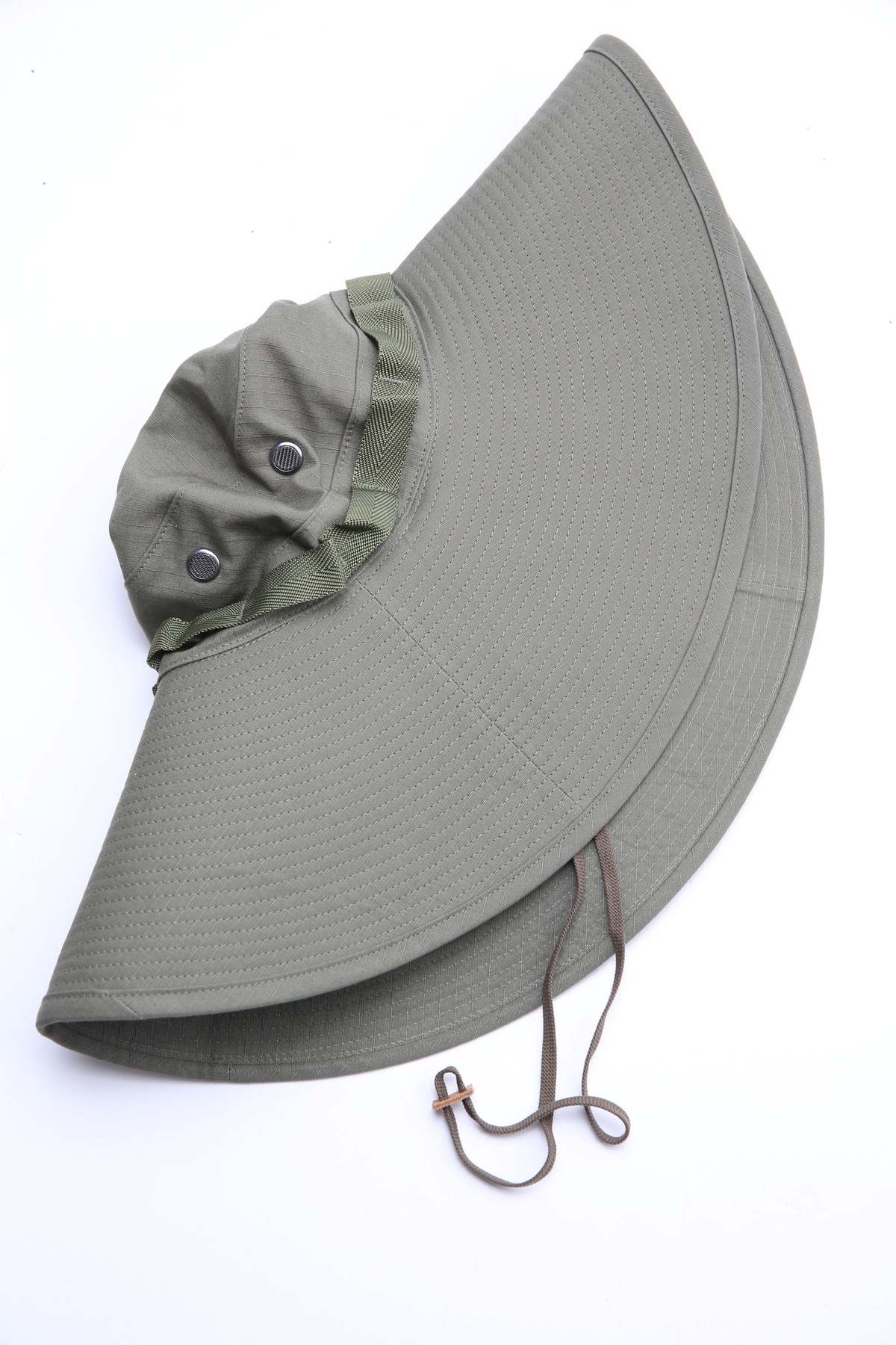 Orslow US ARMY Wide Brim Jungle Hat Ripstop - Army Green | Garmentory
