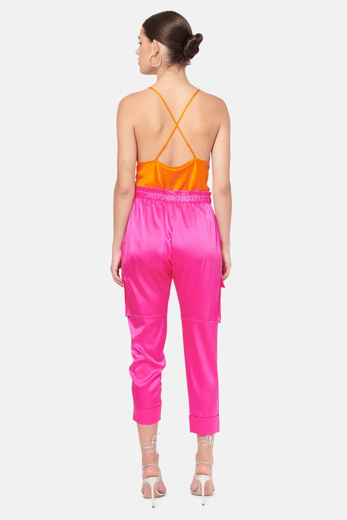 Cami NYC Carmen Cargo Pant - Neon Pink | Garmentory