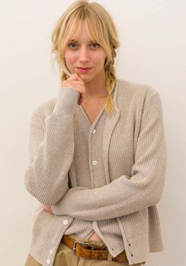 Alex Mill Eldridge Cardigan - Oatmeal | Garmentory