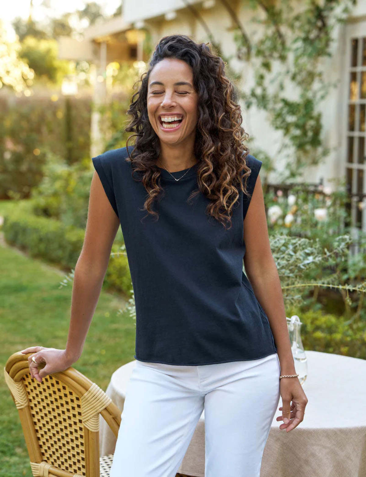 Frank & Eileen Aiden Vintage Muscle Tee - British Royal Navy | Garmentory