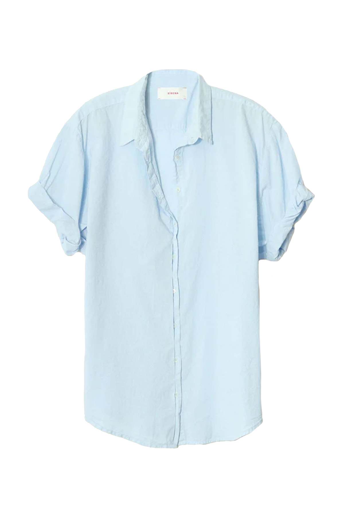 Xirena Channing Shirt - Baby Blue | Garmentory