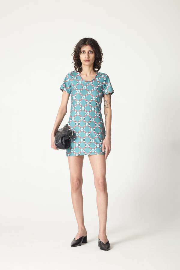 LEONORA I.M. Mini Dress - Green Ego | Garmentory