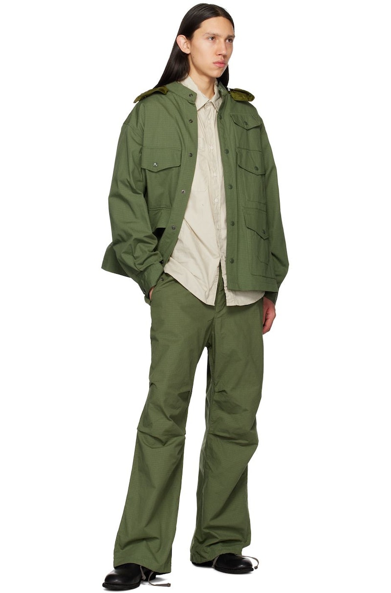 Engineered Garments Cruiser Jacket - Olive | Garmentory