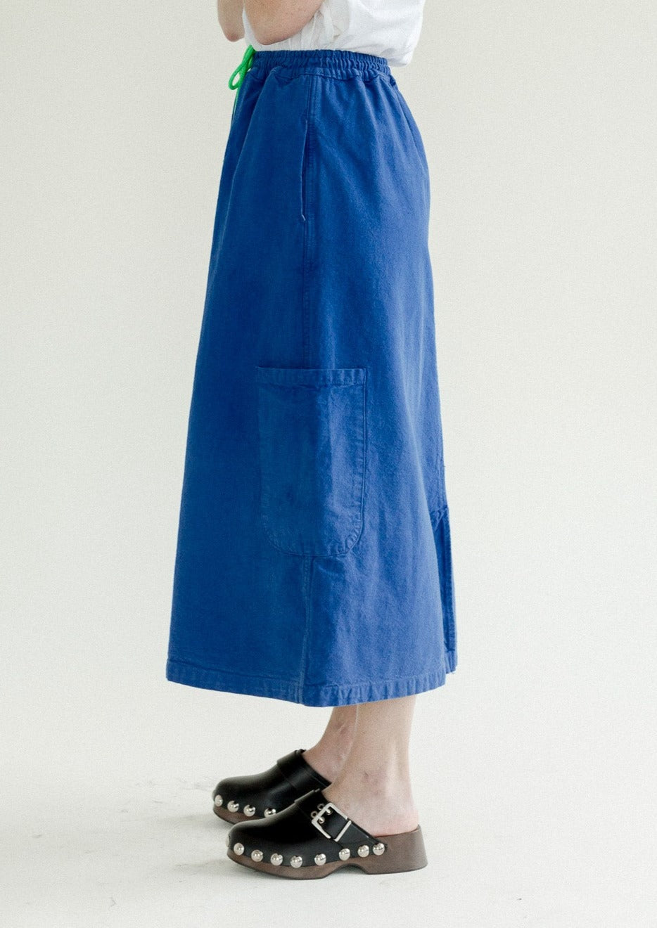 Ganni Studded Leather Clog - Black | Garmentory