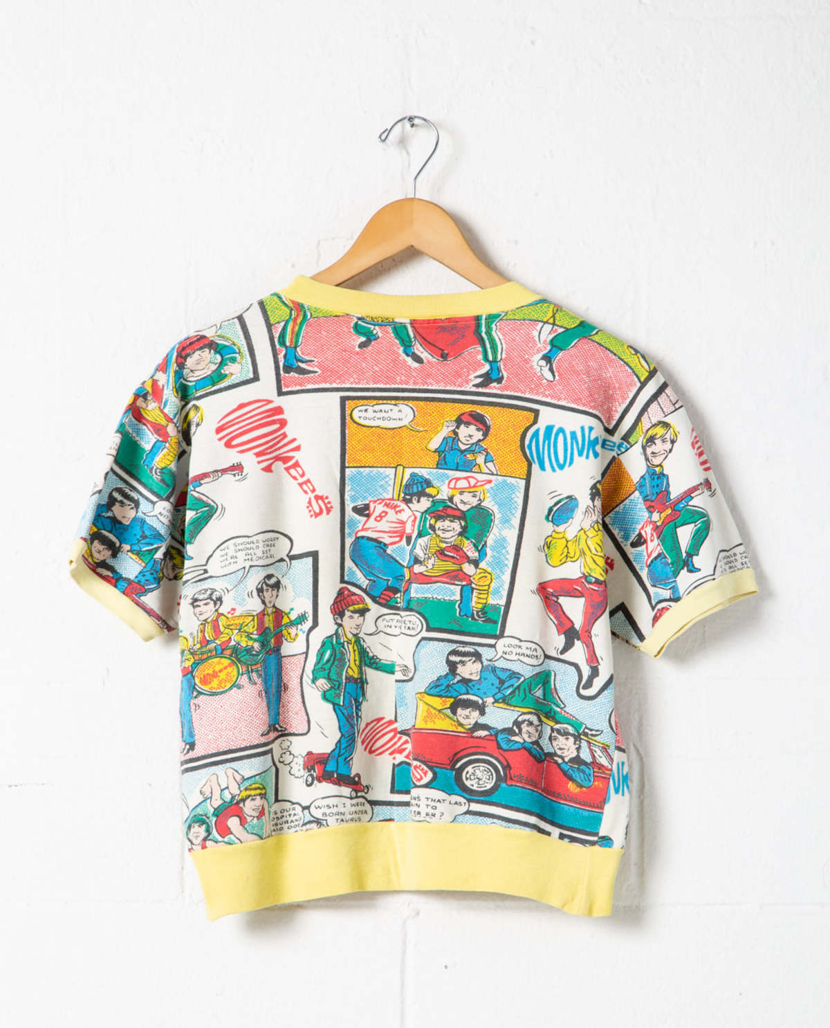Vintage Monkees 1960s Pop-Art Shirt | Garmentory